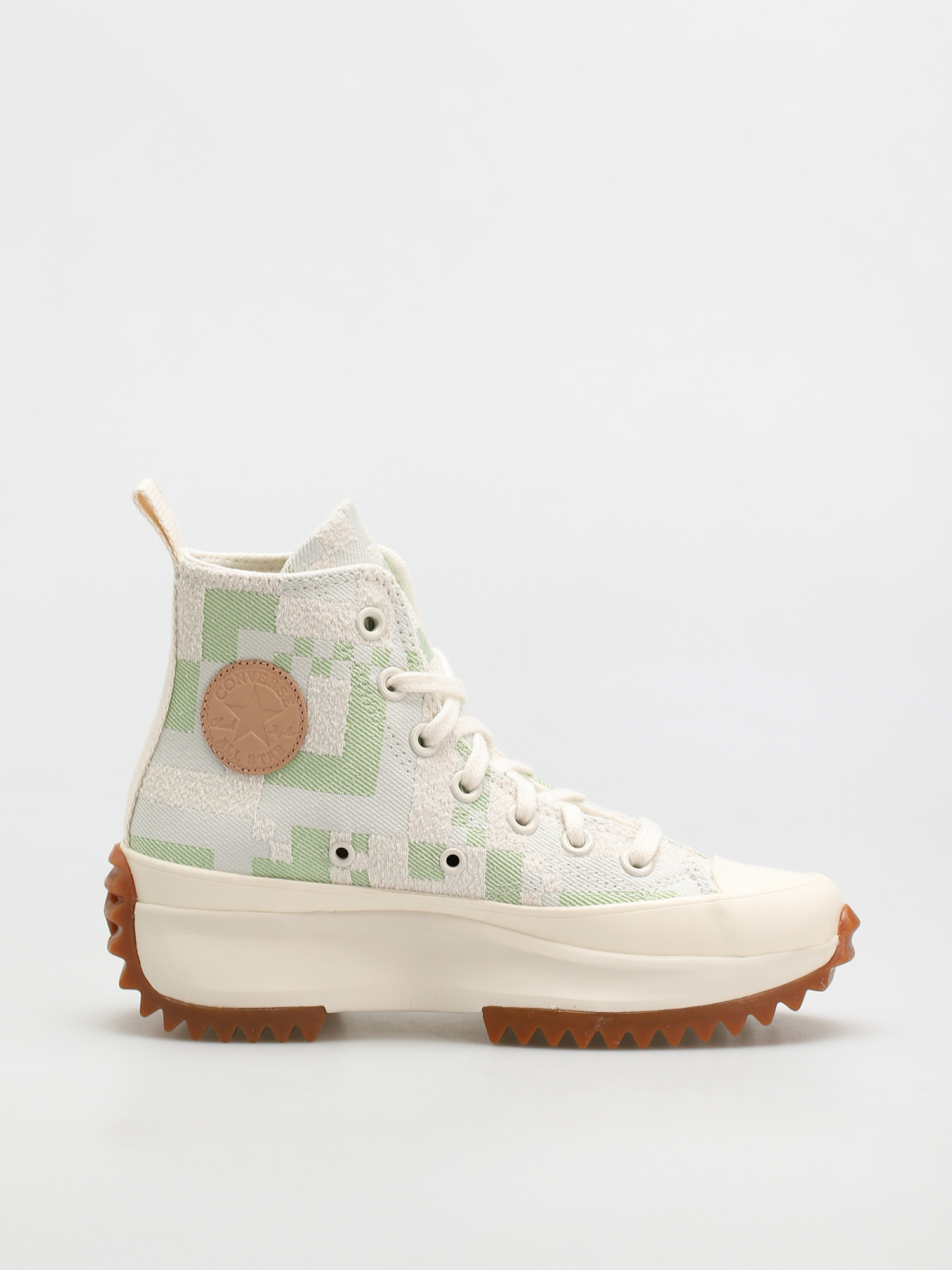 Обувки Converse Run Star Hike Hi - розов (egret/virtual matcha)