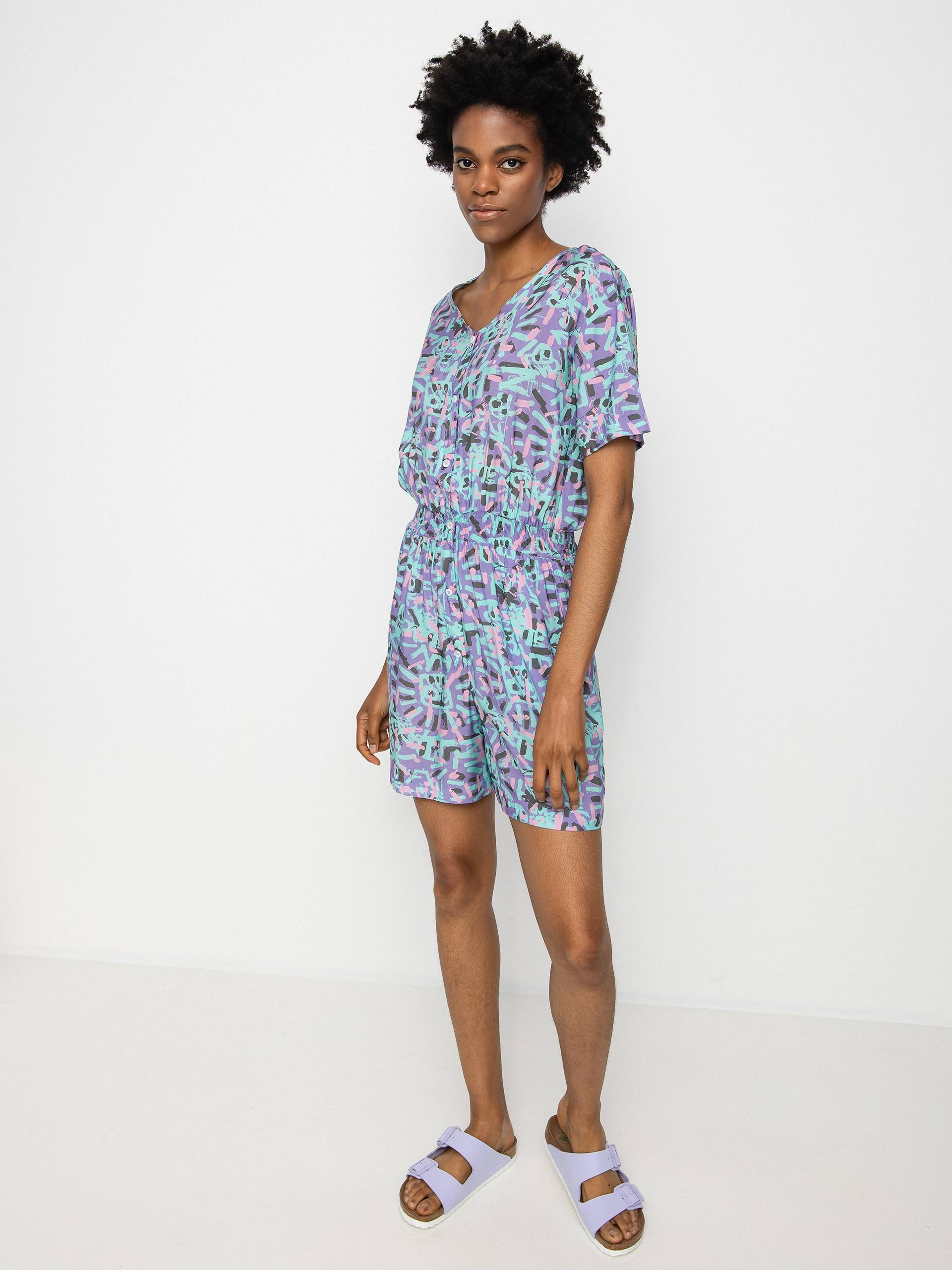 Quiksilver Рокля Kombinezon X Stranger Things Lenora Woven Romper Wmn ...