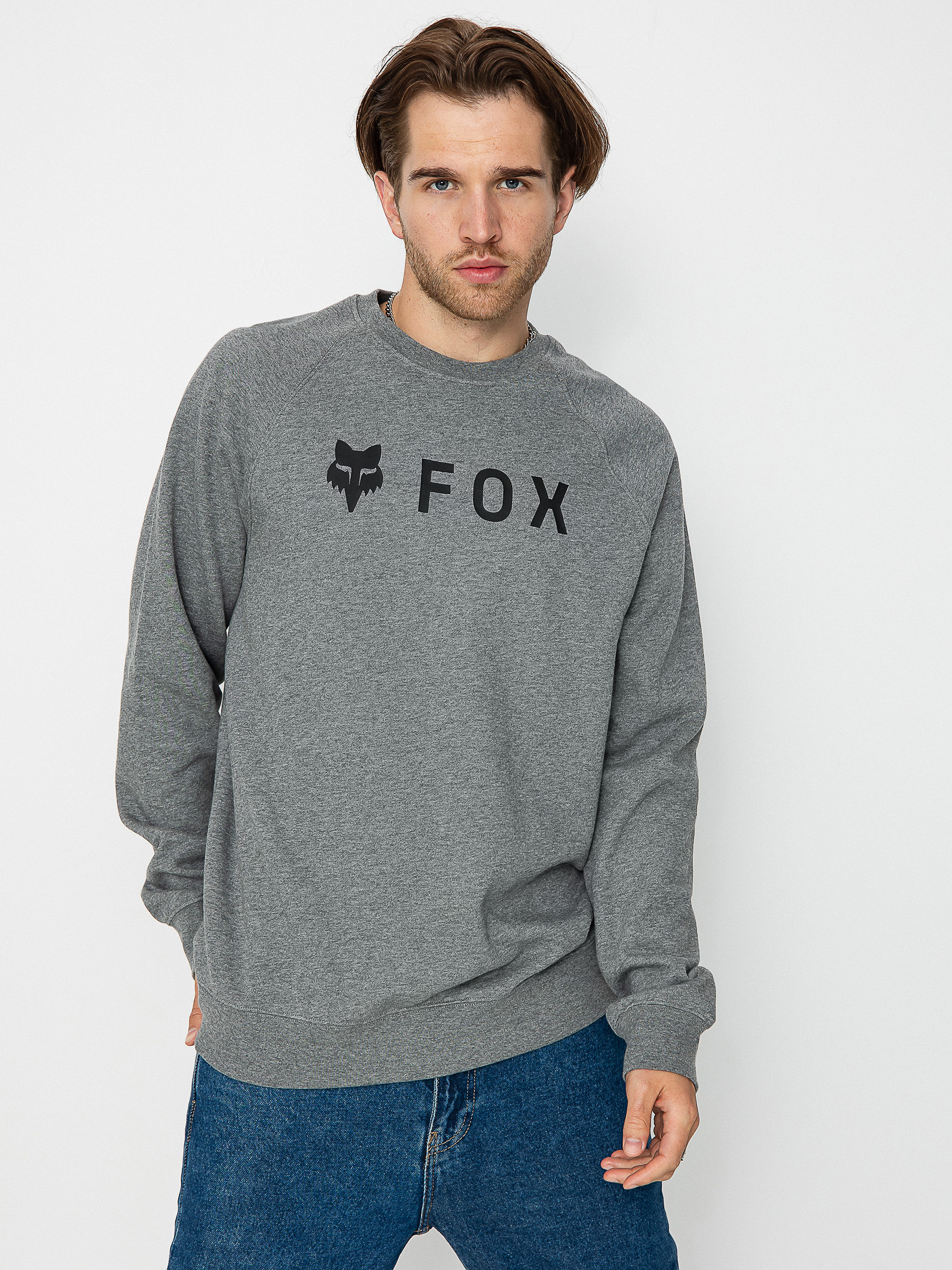 Суитшърт Fox Absolute - сив (graphite)