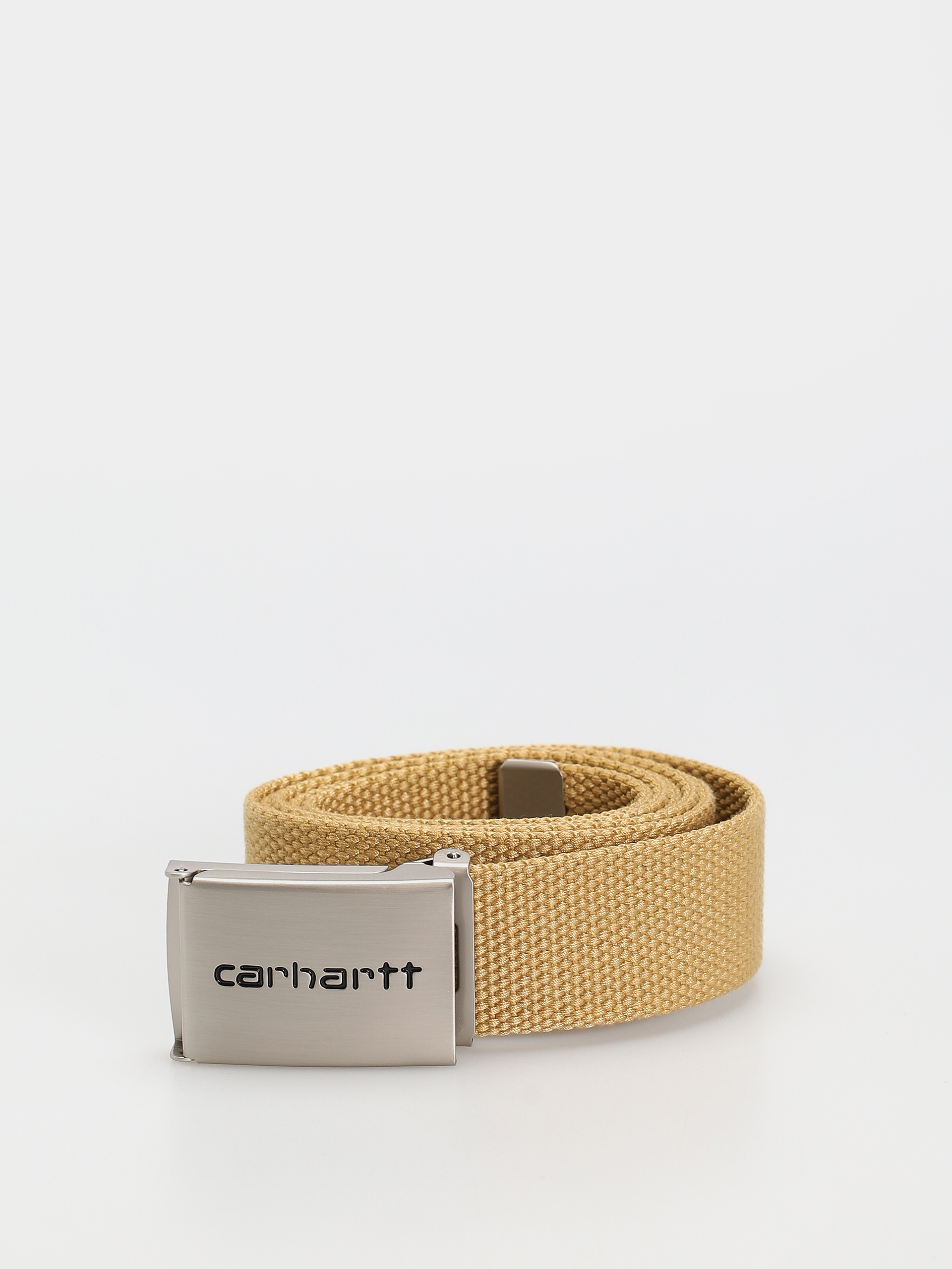 Колан Carhartt WIP Clip Belt Chrome - кафяв (bourbon)