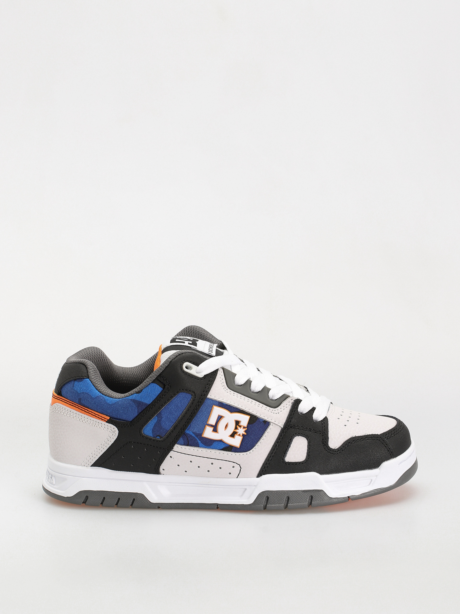 Обувки DC Stag - шарен (white/black/orange)
