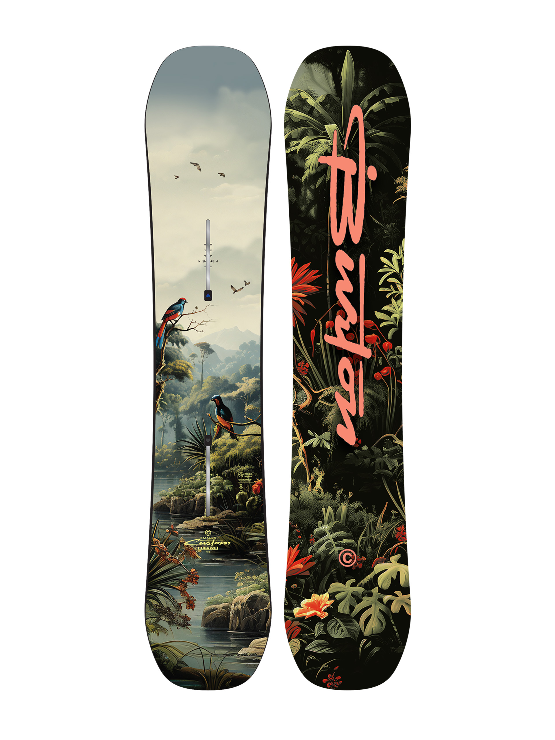 Сноуборд Burton Custom Smalls JR - шарен